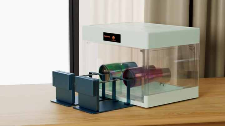 AromaNano Metal Epoxy Resin Curing Machine for Tumblers Turner 1 Hour ...