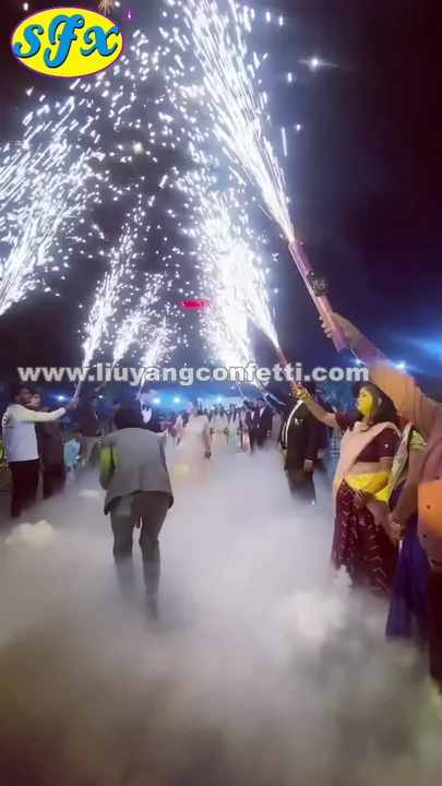 Handheld Cold Fountain Fireworks - Perfect for Weddings