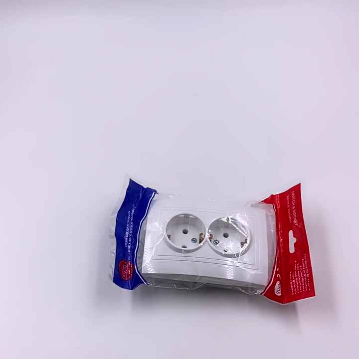 Double Schuko Socket - Reliable Power Outlet for Germany