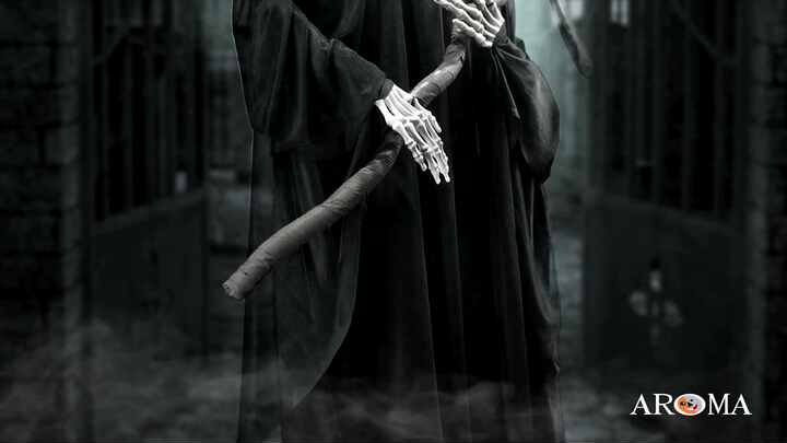 Halloween Animatronics - 6ft Life-Size Skeleton Reaper