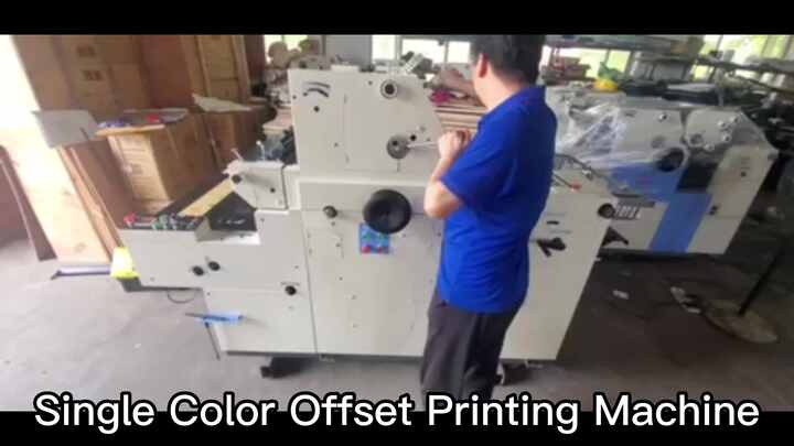 Multi Color Offset Printing Machine - High Accuracy & Durability