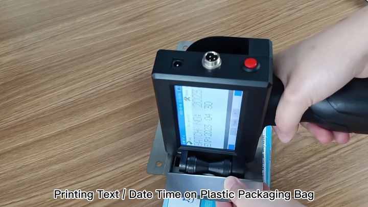 INCODE Mini Tij Handheld 12.7mm Machines Box Printing Machine Ink Jet ...