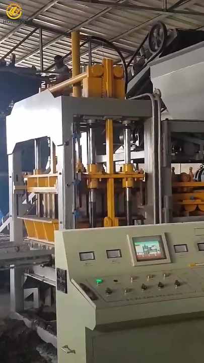 QT6-15 Fully Automatic Brick Machine - High Capacity Block Making