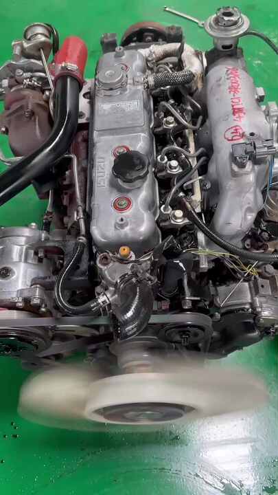 Original Used 1HZ Toyota Coaster 6 Cylinder Diesel Engine for Sale ...