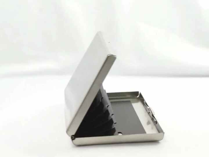 Stainless Steel RFID Credit Card Holder - Durable & Secure
