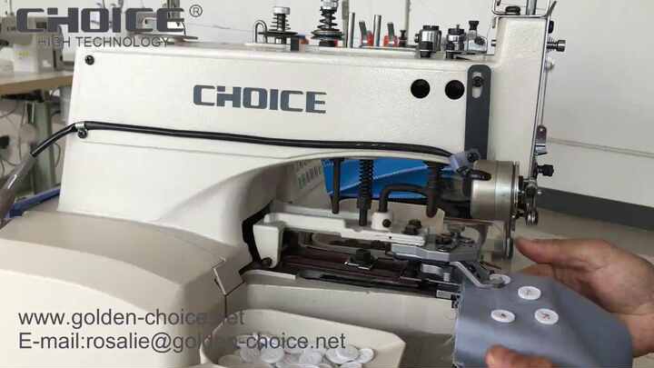 GC1377 Button Attaching Industrial Sewing Machine - High Productivity