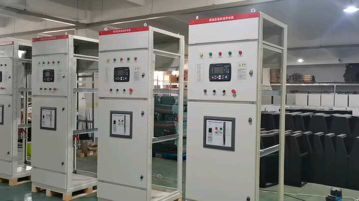 Genset Parallel Control Cabinet - Intelligent Generator Synchronizing ...