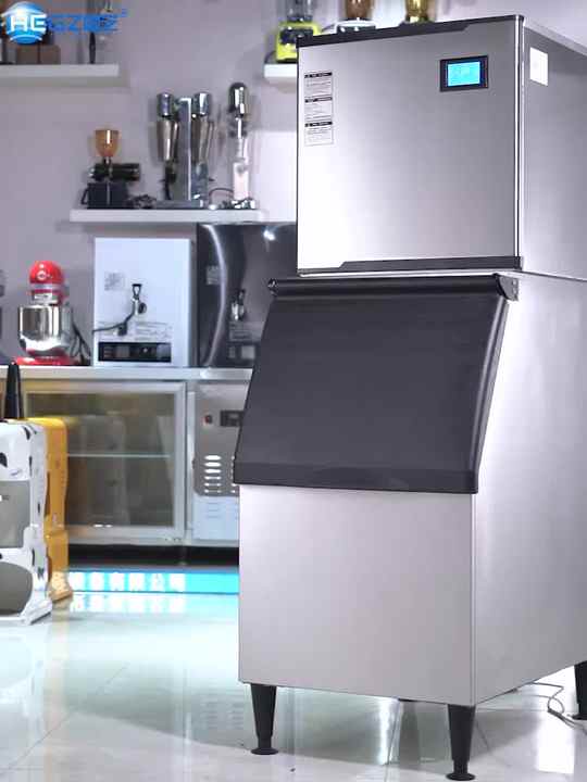 Máquina para hacer hielo de 200kg, comercial, usado