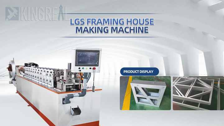 Light Steel Framing LSF Roll Forming Machine LGS CAD Frame Design ...