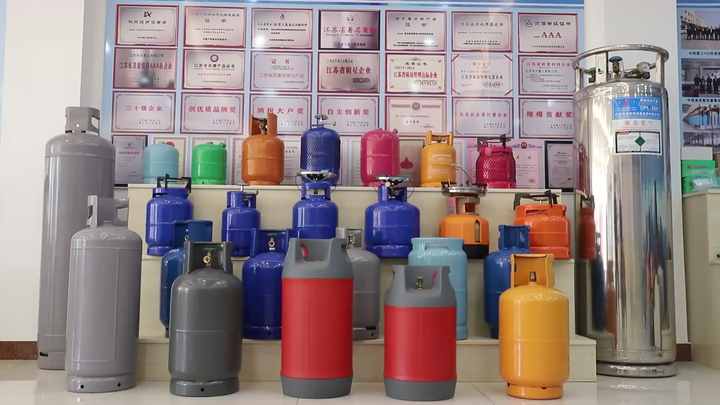 22lbs 9KG 21.6L 10kg 23L Refillable LPG Gas Cylinders for Mexico