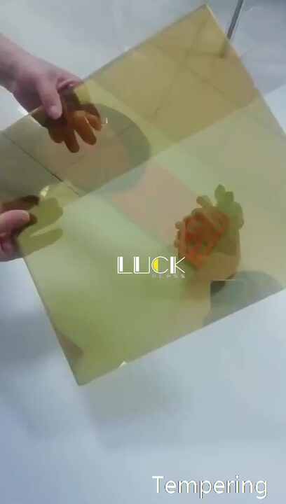 5mm-15mm Golden Bronze Reflective Glass for Building