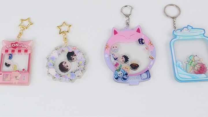 Customizable Acrylic Keychains - Fun & Unique Designs