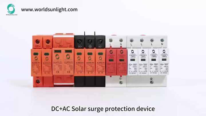Xlspd-pv Ce Tuv Solar Pv 20ka-40ka 2p 3p Dc 500v 600v 800v 1000v 1500v Dps Surge Protector ...