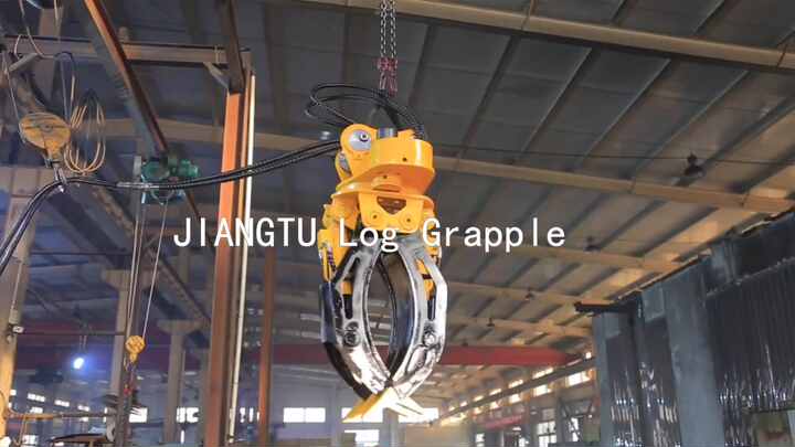 Wood Log Grappler Mechanical Log Grab for Excavator Wood Grabber ...