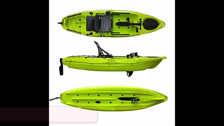 Bike Pedal Kayak - Rigid HDPE Kayak for Fishing & Recreation