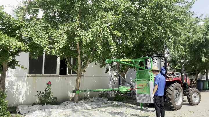 Tractor Mounted Pecan Tree Shaker - High Productivity