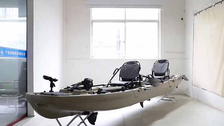 Viking 4.36M 2-Person Modular Fishing Kayak with Pedals & Electric ...