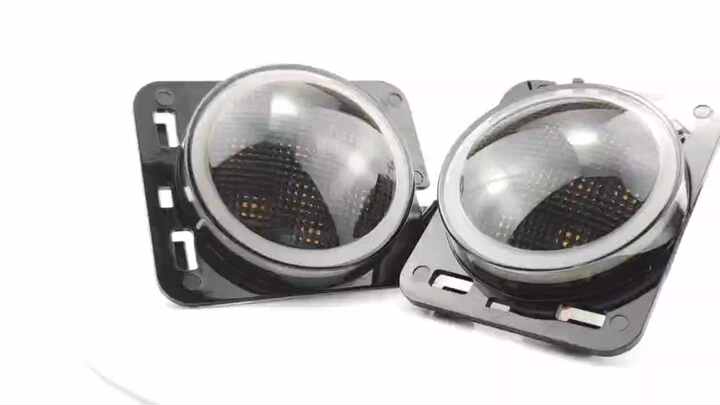LED Side Marker Lights for Jeep Wrangler JK - Durable & Bright