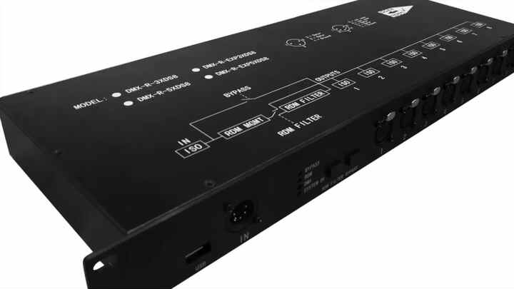 RDM DMX Isolated Splitters - Reliable Stage Lighting Solutions