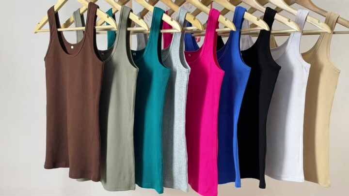 Wholesale Sexy Girl White Tank Tops Women Custom Sleeveless Ribbed ...