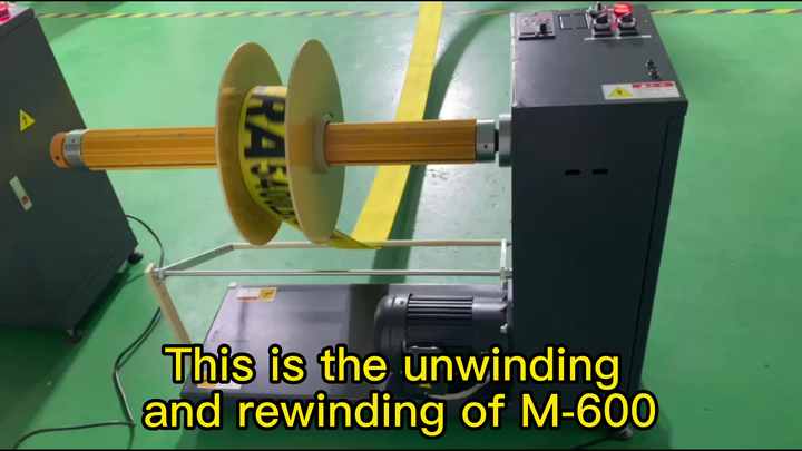 Middle Size Electric Motor Rewinder Machine - Unwind & Rewind