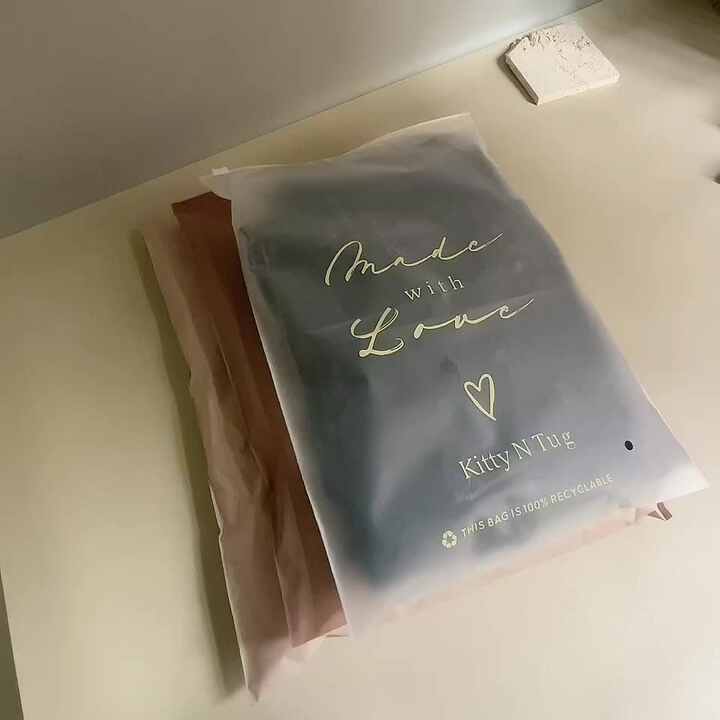 Custom Logo Biodegradable Plastic Bag - Recyclable Packaging