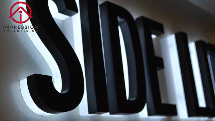 Custom Outdoor Metal Advertising 3D LED Signs - Durable & Bright