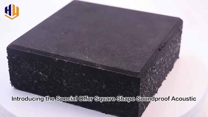 Rubber Vibration Isolating Block Fire Resistance Heat Insulation Rubber ...