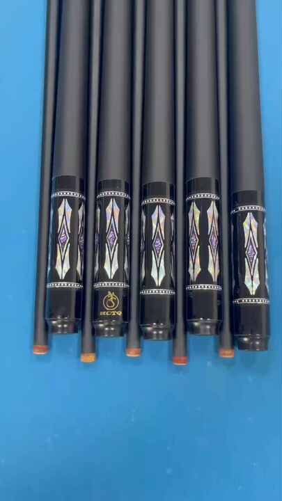 HCTQ Billiard Cue Sticks - 13mm Shaft Center Joint Pool Cues
