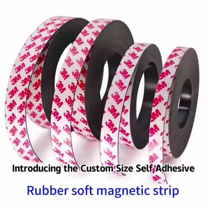 Custom Magnetic Self Adhesive Cutting Square Permanent Strong Magnet ...