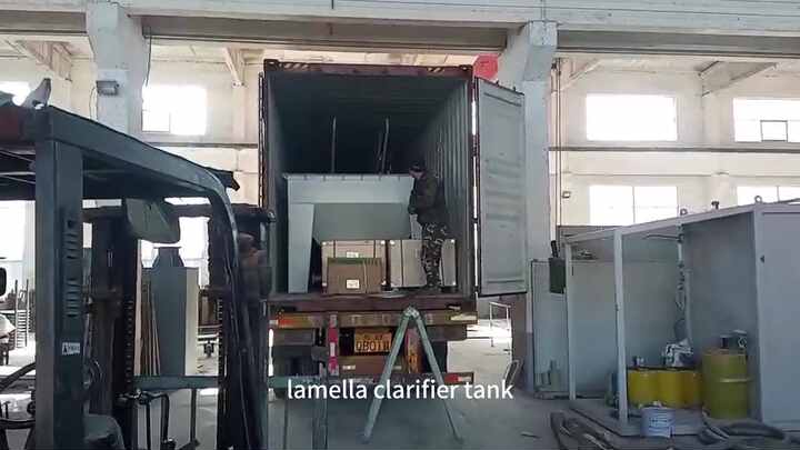 1 M3/h Lamella Clarifier & Sludge Dewatering Equipment - Oem