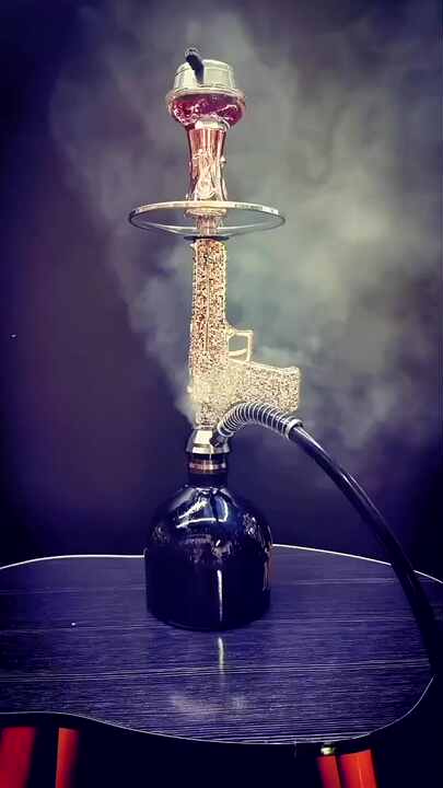 New design Desert Eagle hookah pistol shape diamond hookah gun hookah ...