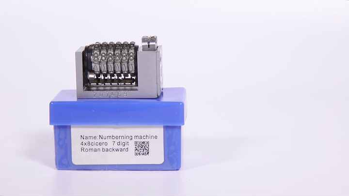 7 Digital 4X8 Numbering Machine - Precision & Efficiency