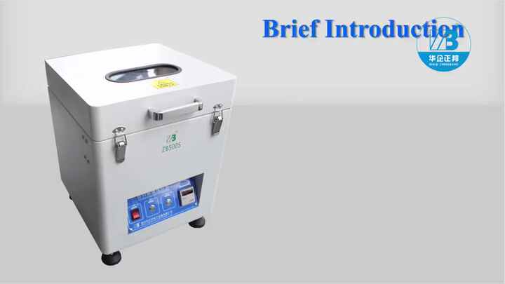 ZB500S Solder Paste Mixer - High Speed & Easy Operation