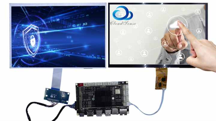 10.1" inch tft display panel thickness 2.5 mm 1280*800 200 to 500 nit ...