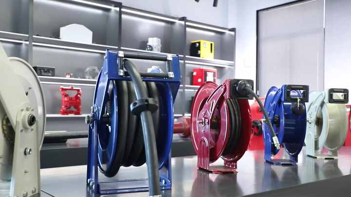 KOEO Metal Hose Reel with Electric Fuel Pump – Versatile Design for ...
