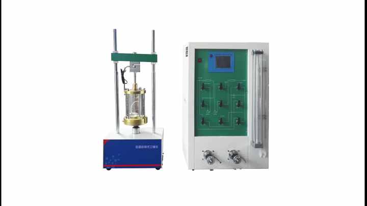 Astm Strain Controlled Soil Triaxial Press Test Apparatus For ...