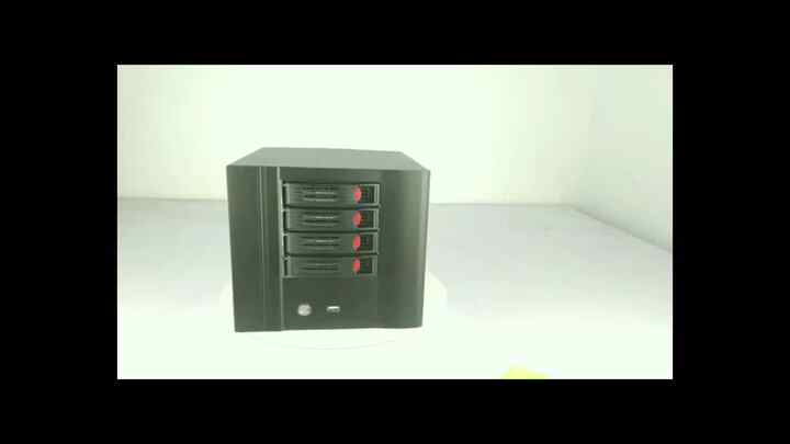 N4 Nas Computer Case - High Quality 4 Bay Server Chassis