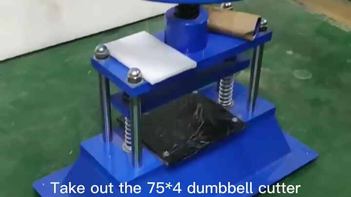 Dumbbell Mold Cutting Machine - Precision & Efficiency