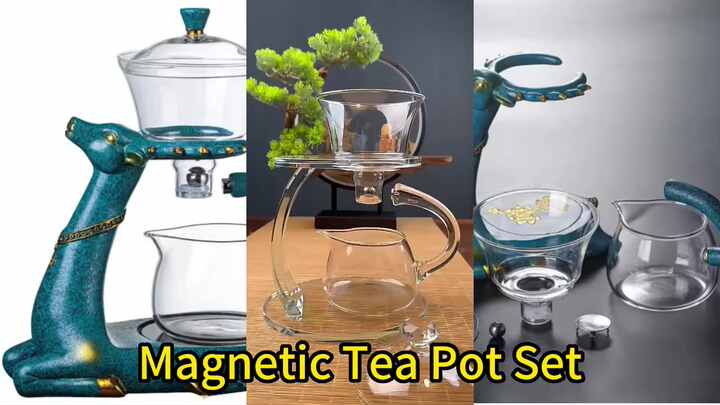 Transparent Semi Automatic Drip Kettle Magnetic High Borosilicate Heat ...