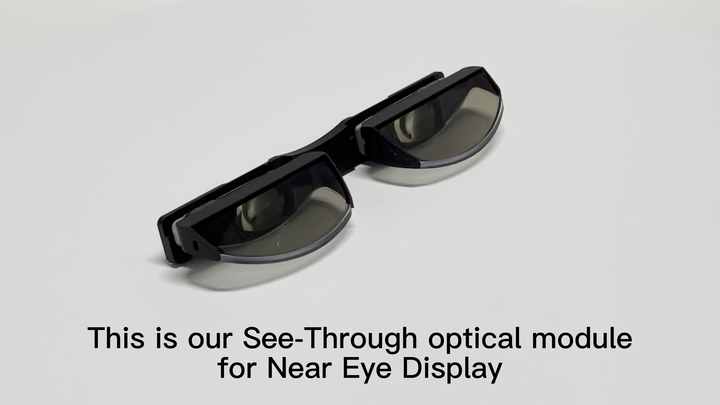 Seeya Birdbath Binocular AR Optical Module with 1920x1080 OLED