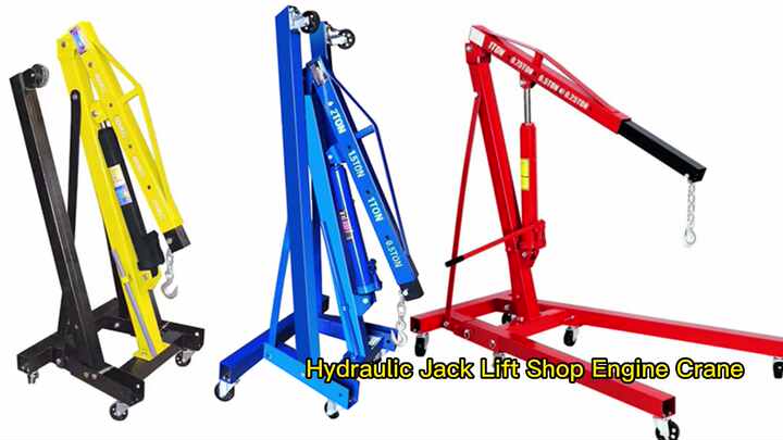 2 Ton Foldable Engine Hoists - Hydraulic Shop Cranes