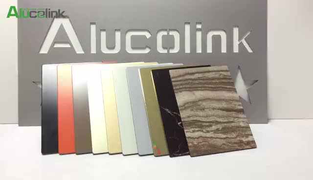 ACP Sheets with Natural Stone Texture for Exterior Cladding