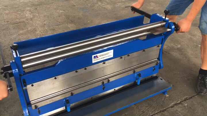 Sheet Metal 3 in 1 Machine - Cutting, Bending, Rolling