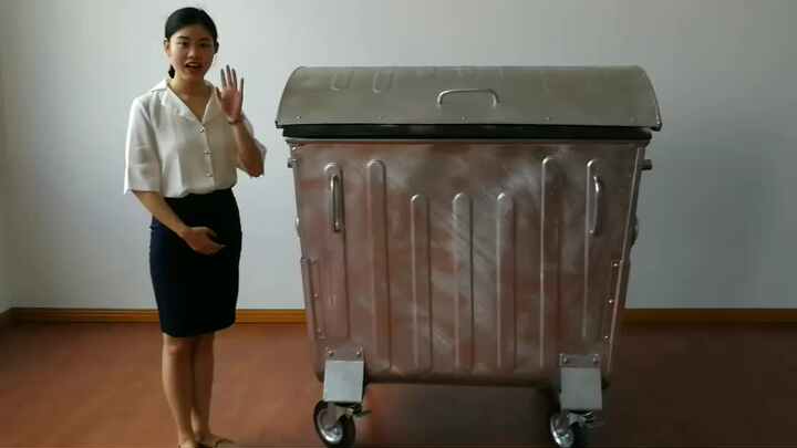 1.1 CBM Mobile Waste Container Wheelie Bins - Eco-Friendly 1100L ...