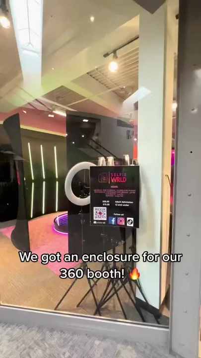 2024 Hot Sale Wedding Party Used 360 Photo Booth Automatic 115cm With Led Fill Light 360 Photo ...