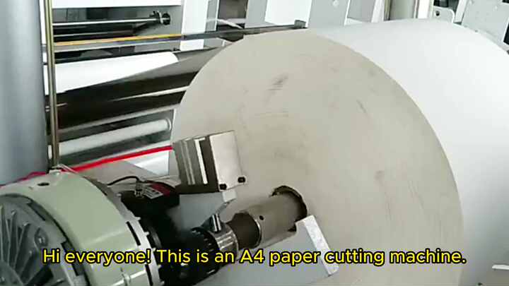 Automatic A4 Paper Cutting and Packaging Machine by Supertech