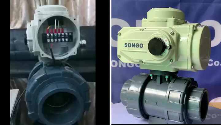 SONGO Dn50 2 Inch Electric Ball Valve - Reliable Control