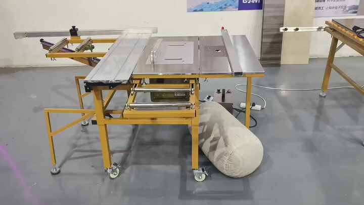 Single Phase Dust Free Foldable Panel Saw 3 in 1 Sliding Table Saw ...