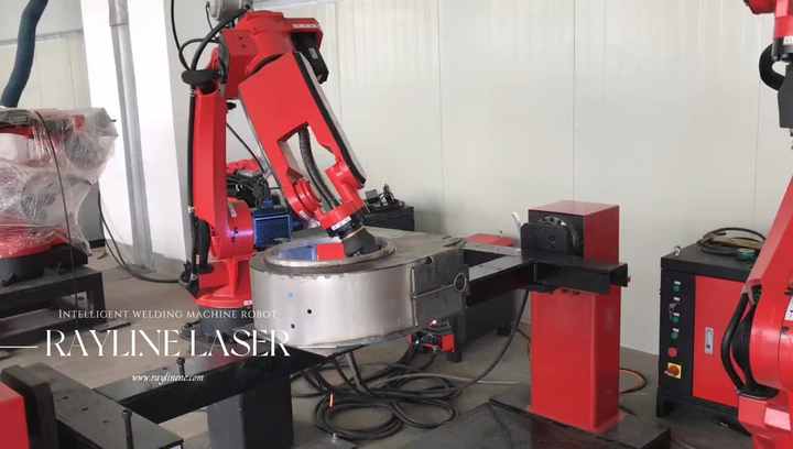 Rayline Robot Fiber Laser Welding Machine 1500w 2000w 3000W Laser ...